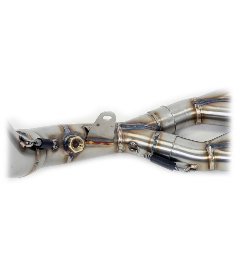 STAINLESS STEEL RACING MANIFOLD KTM EXC 450F '20 + ARROW 72171PD