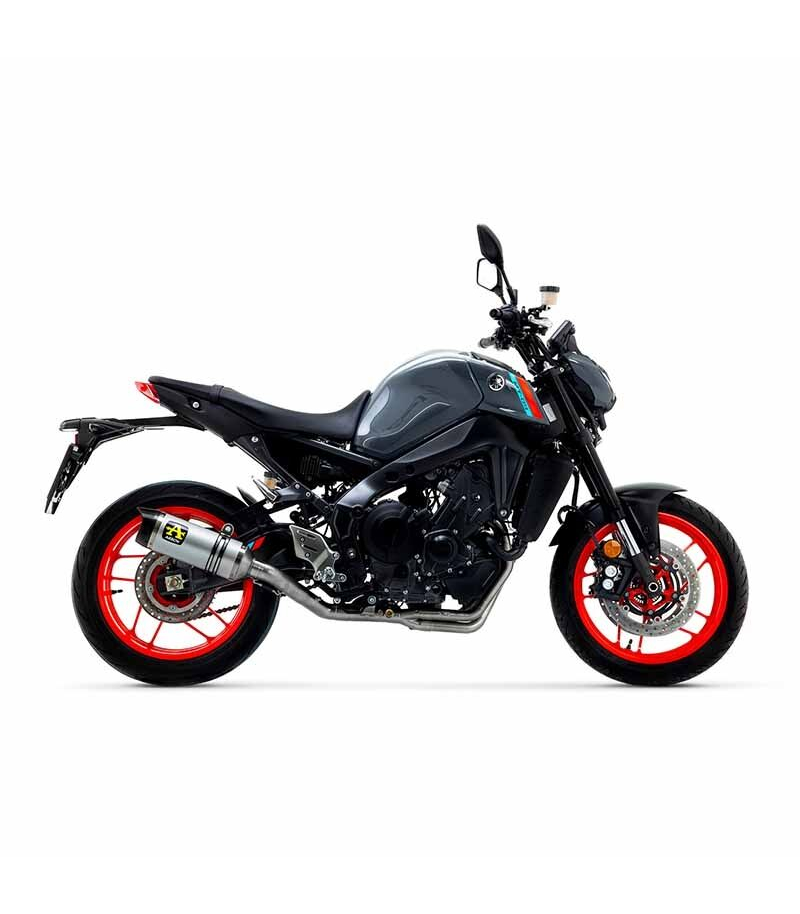 EXHAUST APPROVED THUNDER ALUMINUM YAMAHA MT-09 '21 WITH FOND.CARBY FOR MANIFOLDS 71759MI / KZ ...