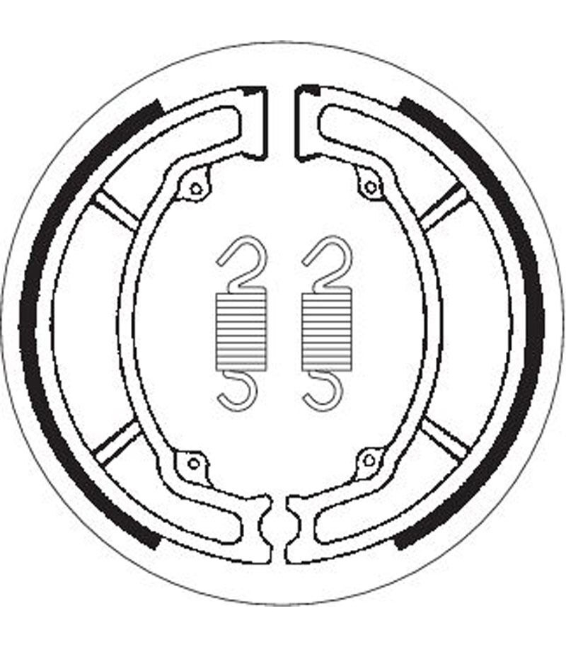 Brake caliper SBS P2189