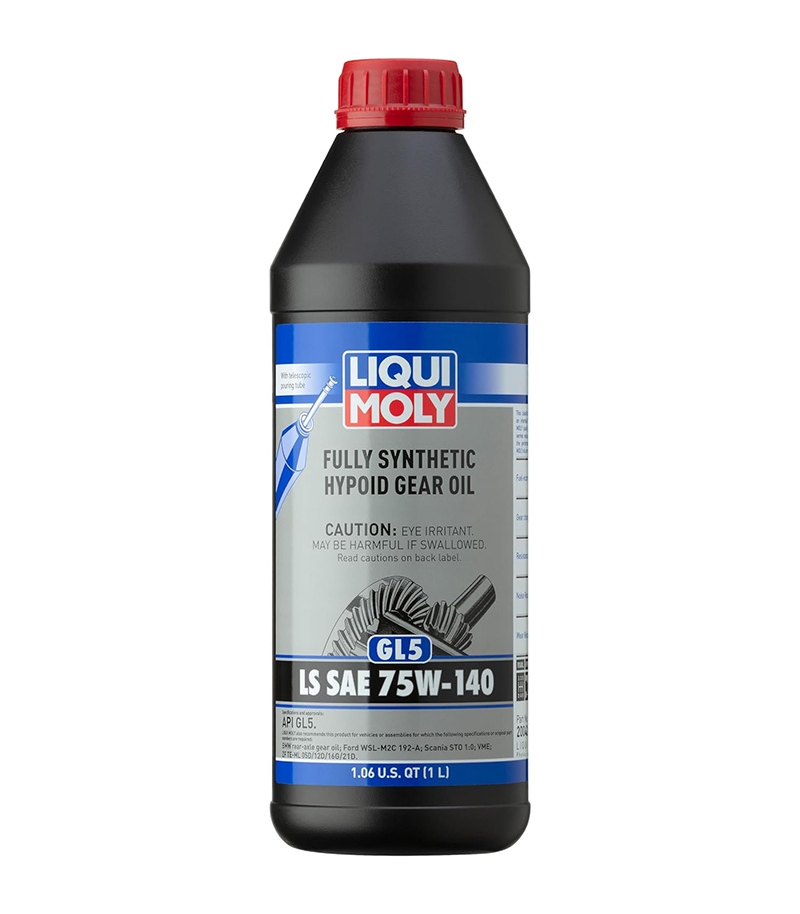 1L bottle BMW 75W-140 Liqui Moly 100% synthetic API GL5 cardan ...