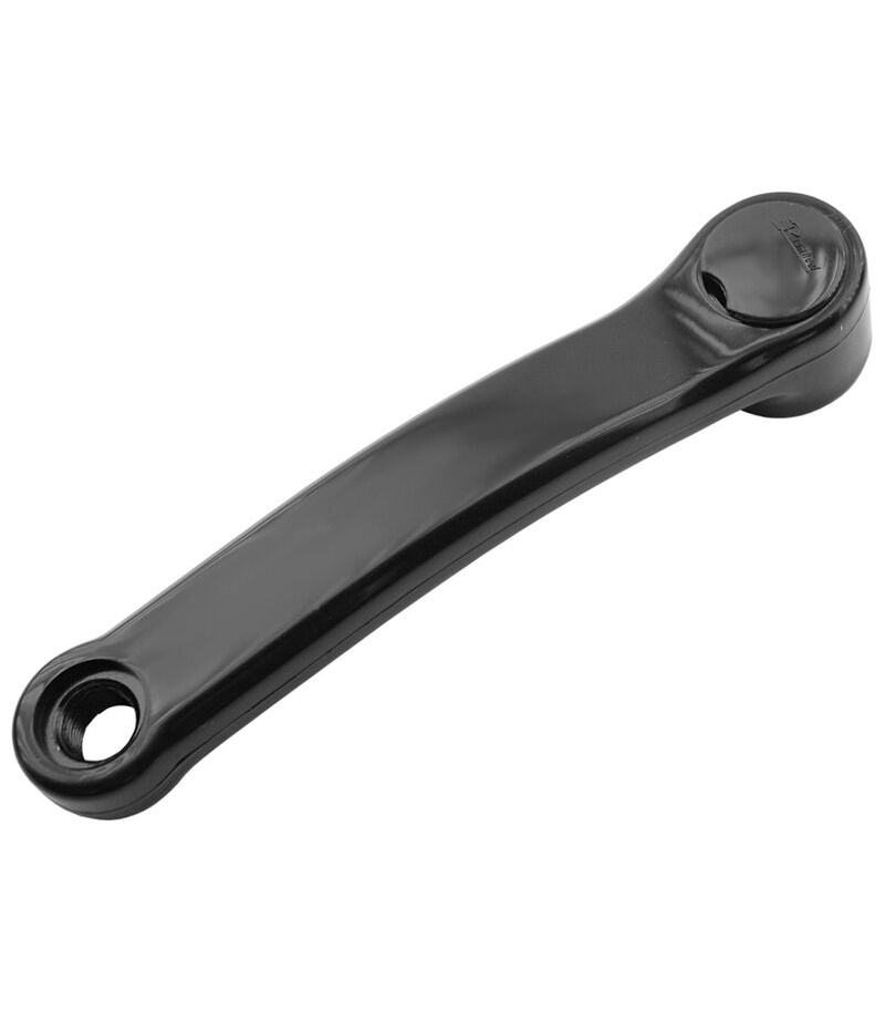 Plasticized left crank. Steel (170mm)
