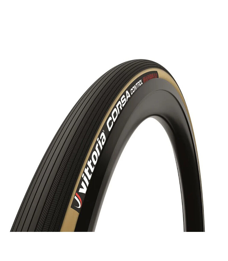 Vittoria Corsa Control tire 700x28c Folding sidewall cream G2.0